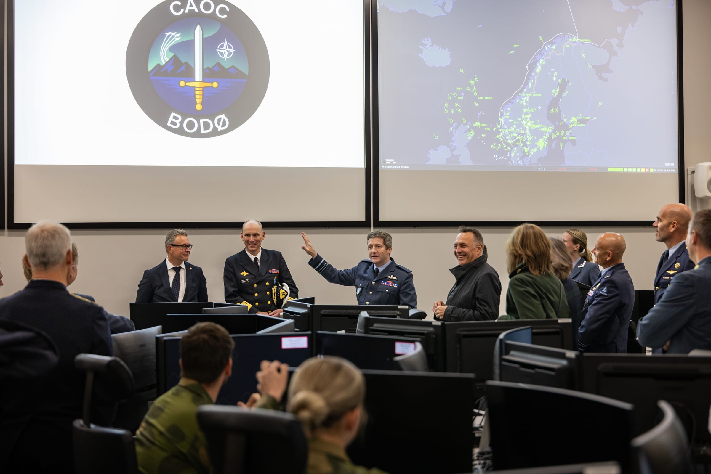 CAOC Bodø og utvikling av luft kommando og kontroll nasjonalt og i NATO