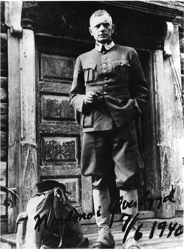 Den som ikke lærer av historien, er dømt til å gjenta den – Otto Ruge ...